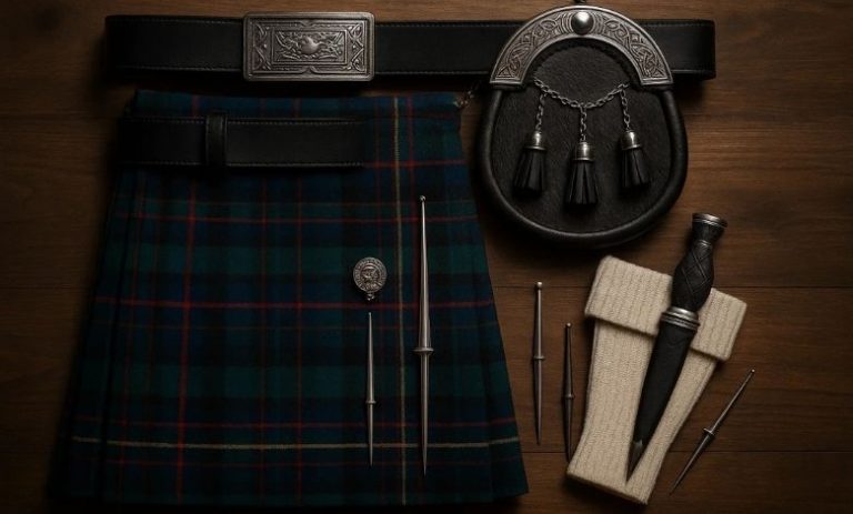 The Art of Complementing Kilt Pins with an Outfit - Blog TUK