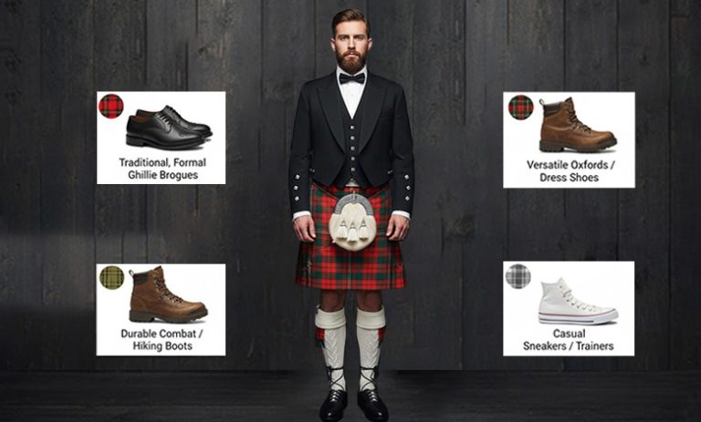 Tips to Choose the Best Shoes for Kilts for Every Style - Blog TUK