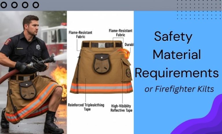 Safety & Material Requirements for Firefighter Kilts - Blog TUK