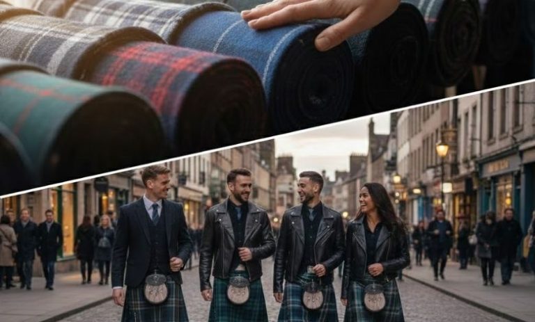 Acrylic Wool in Scottish Kilts: Benefits, Feel & Durability - Blog TUK